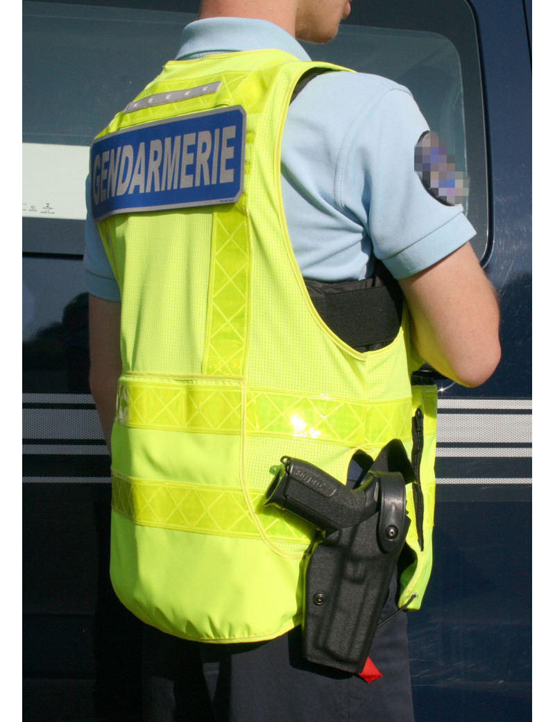 Gilet Haute Hisibilité EN20471, Gilet POLICE route